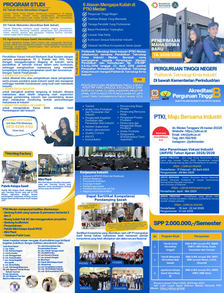 Brosur PTKI Medan 2025 - Compressed | PDF