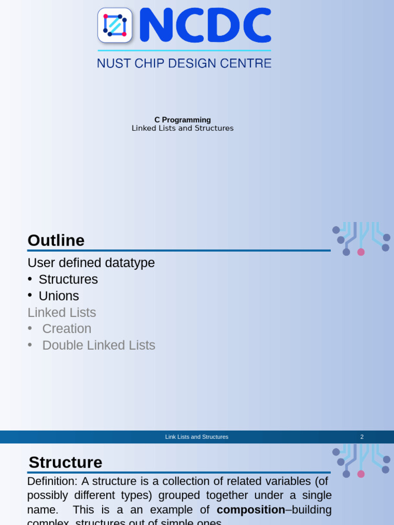 Linked Lists and Structures | PDF | Integer (Computer Science) | Computer Data