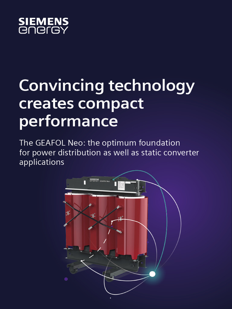 GEAFOL Neo: Compact Transformer Solutions | PDF | Transformer ...