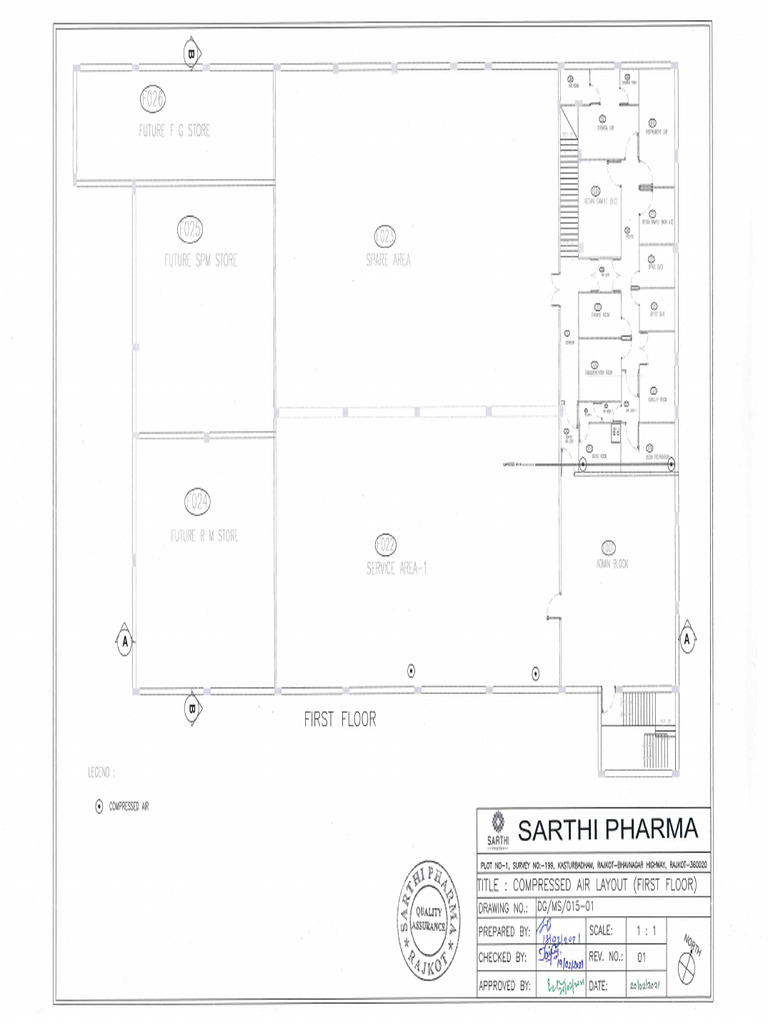 DG-MS-015-01-Compressed Air Layout (FF) | PDF