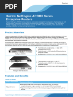 Huawei NetEngine AR651C Enterprise Router Datasheet | PDF | Router ...
