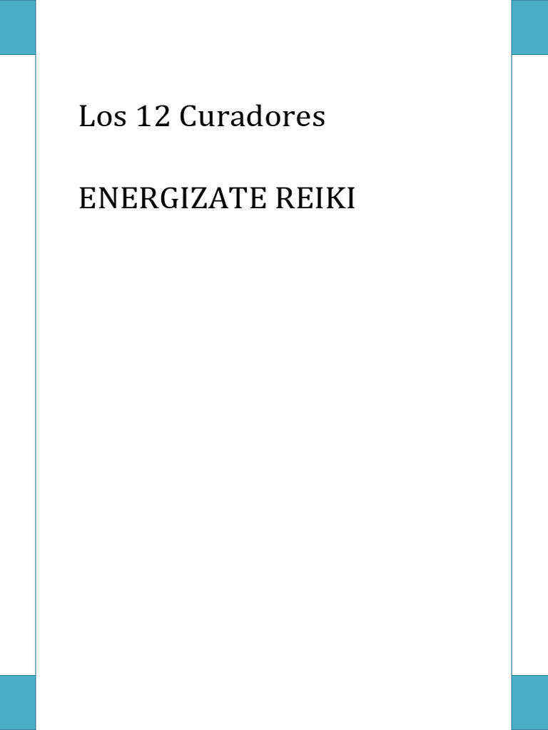 Los 12 Curadores de Bach-Energizatereiki | PDF | Alma | Temor