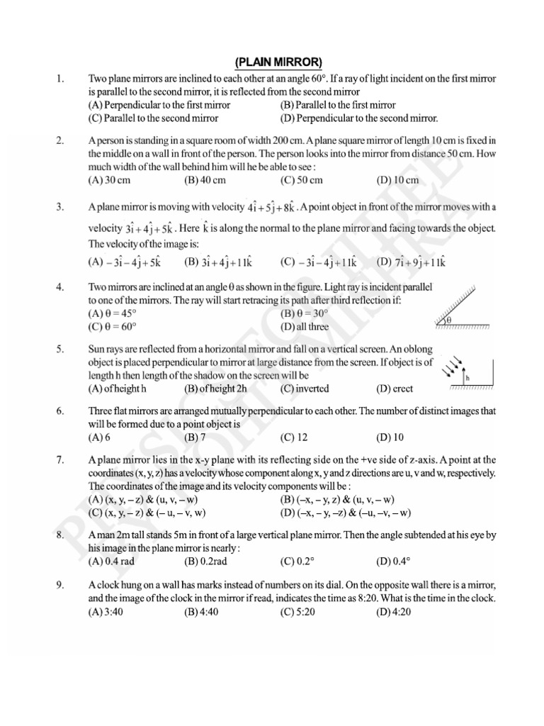 DPP Plane Mirror 1749885186009 | PDF