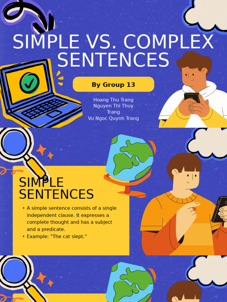 Simple vs. Complex Sentences | PDF | Clause | Sentence (Linguistics)