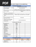 Hopsital Incharge Checklist | PDF | Hospital | Emergency Department