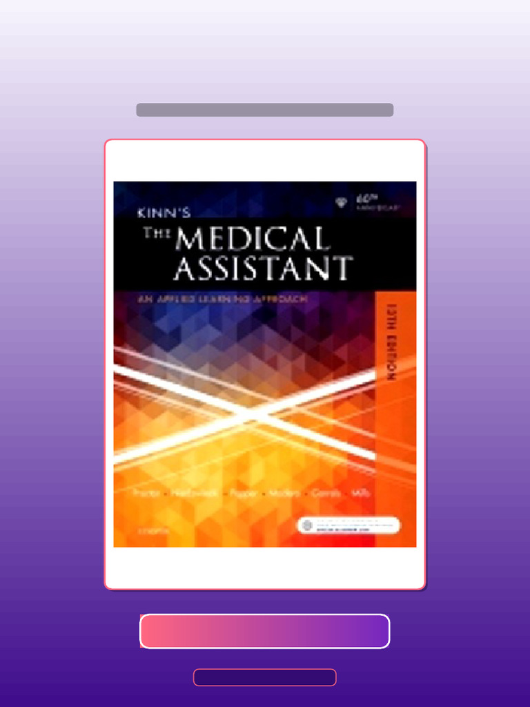 Kinns The Medical Assistant 13th Edition Proctor Solution Manual ...