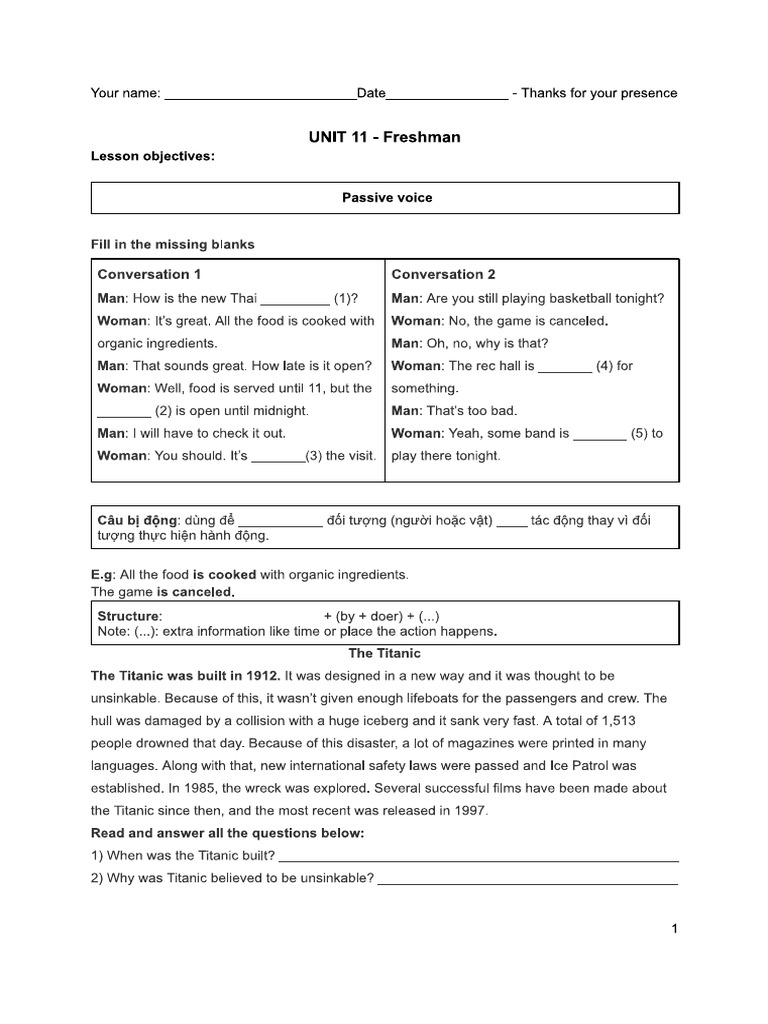 FM Unit 11 Bản Full Hd | PDF