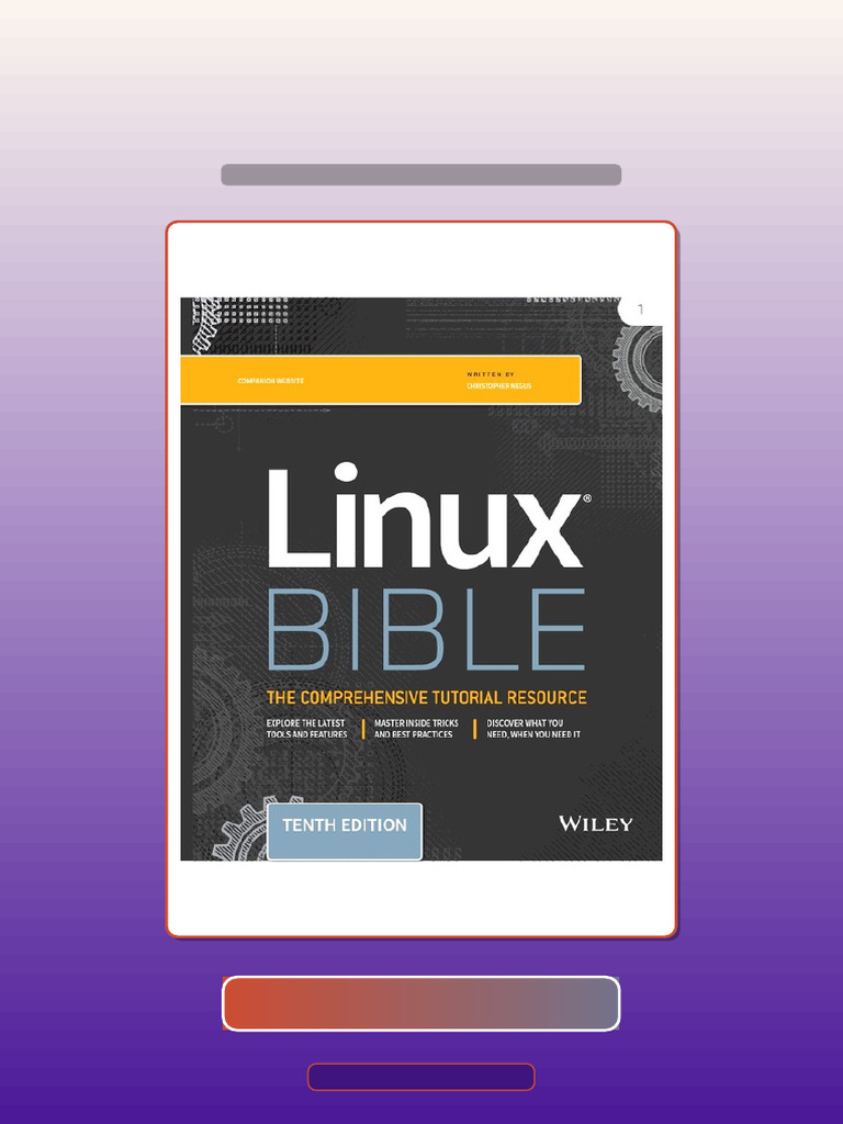 Linux Bible Christopher Negus HQ File Fast Access | PDF | Multiple Choice | Learning