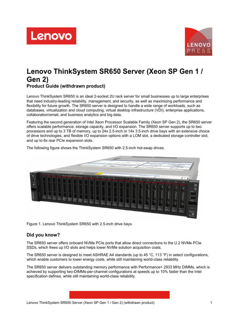 Lenovo | PDF | Solid State Drive | Multi Core Processor