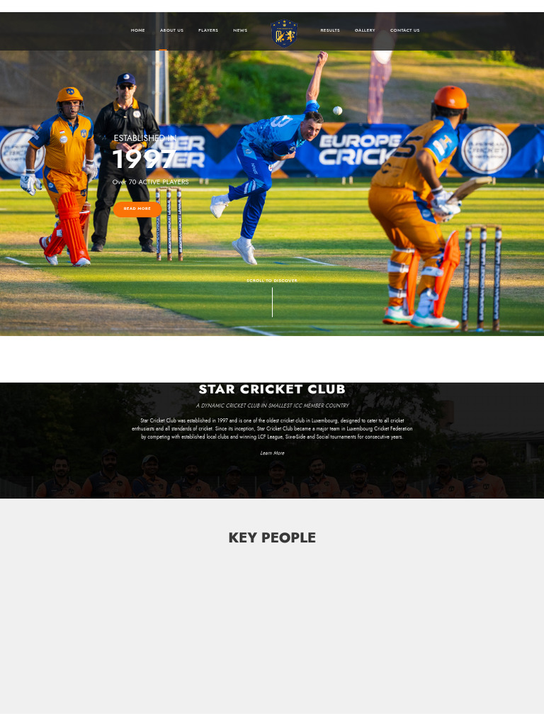 Star Cricket Club - Luxembourg | PDF