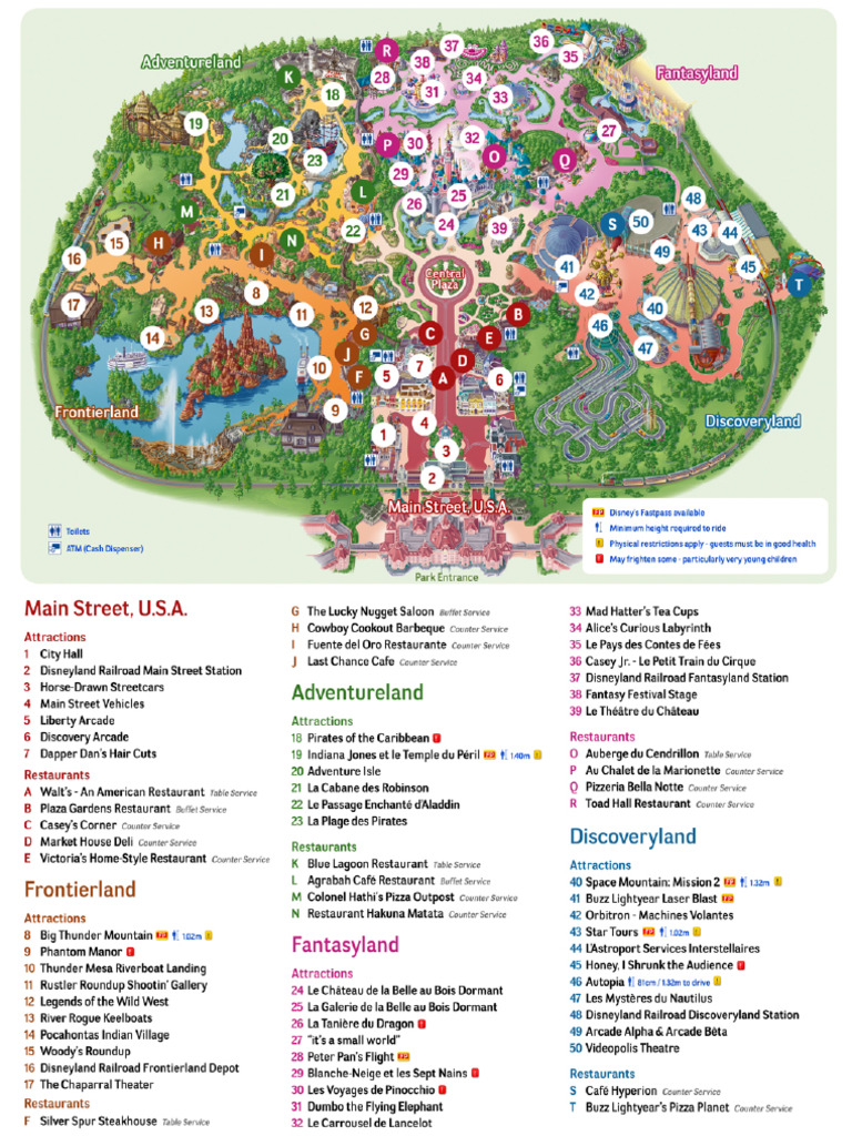Disneyland Map 0 | PDF