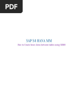 SAP SE16H Inner Joins Guide | PDF