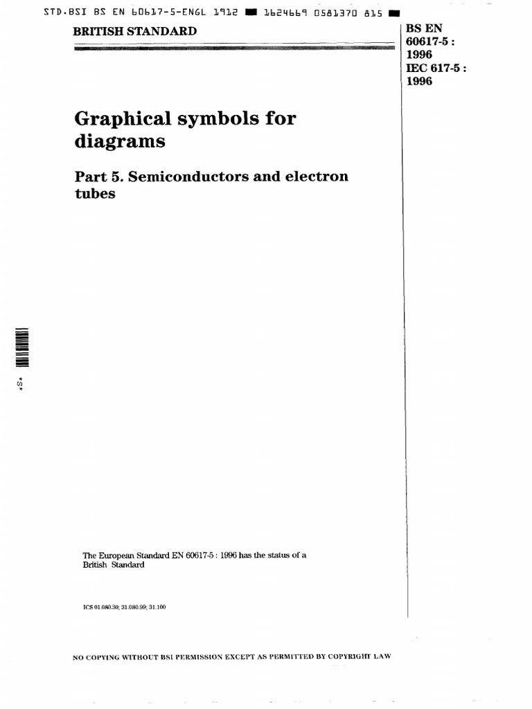 Graphical Symbols for Semiconductors | PDF | Vacuum Tube ...