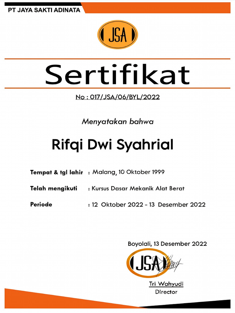 Rifki Dwi Syahrial | PDF