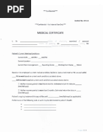 Centrelink SU684 Medical Verification Form | PDF | Comorbidity | Medicine