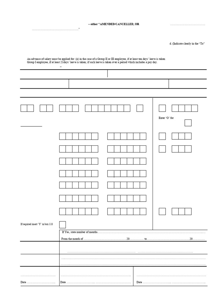 Sick Leave Application Form | PDF | Sick Leave