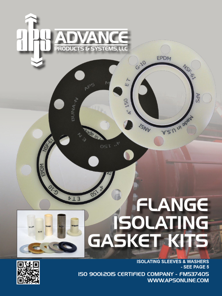 Flange Isolating Gasket Kits Brochure REV 123024 1 | PDF | Mechanical ...