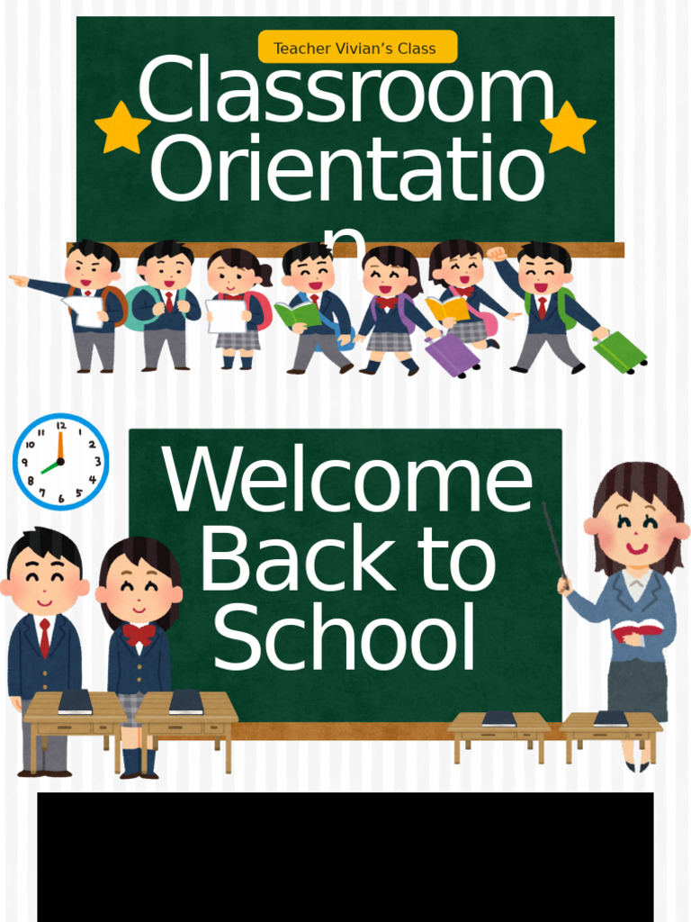 Grade 5 Classroom Orientation Guide | PDF