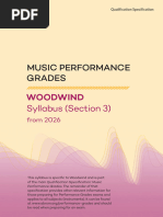 Band Grading Chart | PDF | Rhythm | Tempo