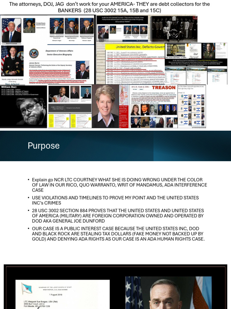 ADA Retaliation Against LTC Courtney Miller | PDF | Occupational Safety ...