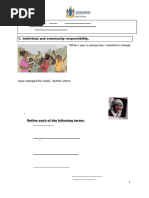 2021 Life Orientation Grade 7 Term 3 Task (Project) | PDF | Chess ...