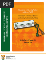 CAPS Life Skills Isizulu - GR R-3 FS | PDF | Curriculum | Learning