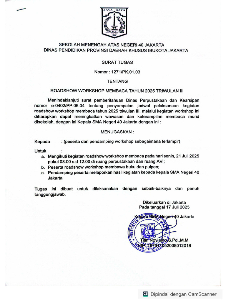 ST Roadshow Workshop Membaca | PDF