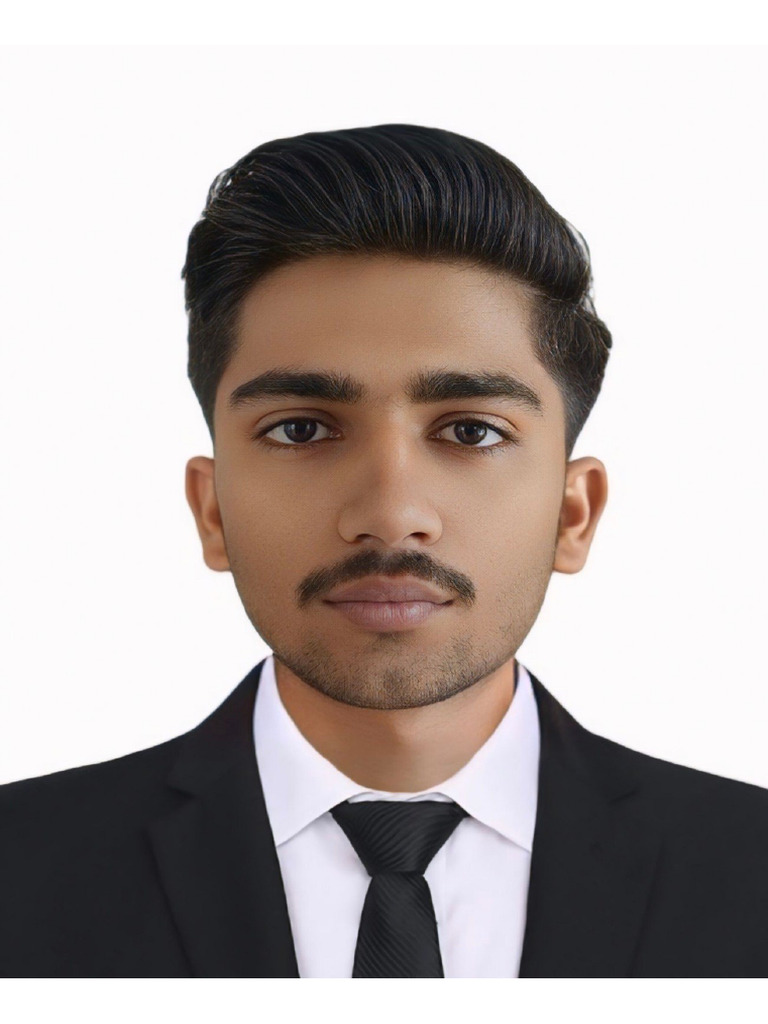 Aman Choudhary Passport size photo | PDF