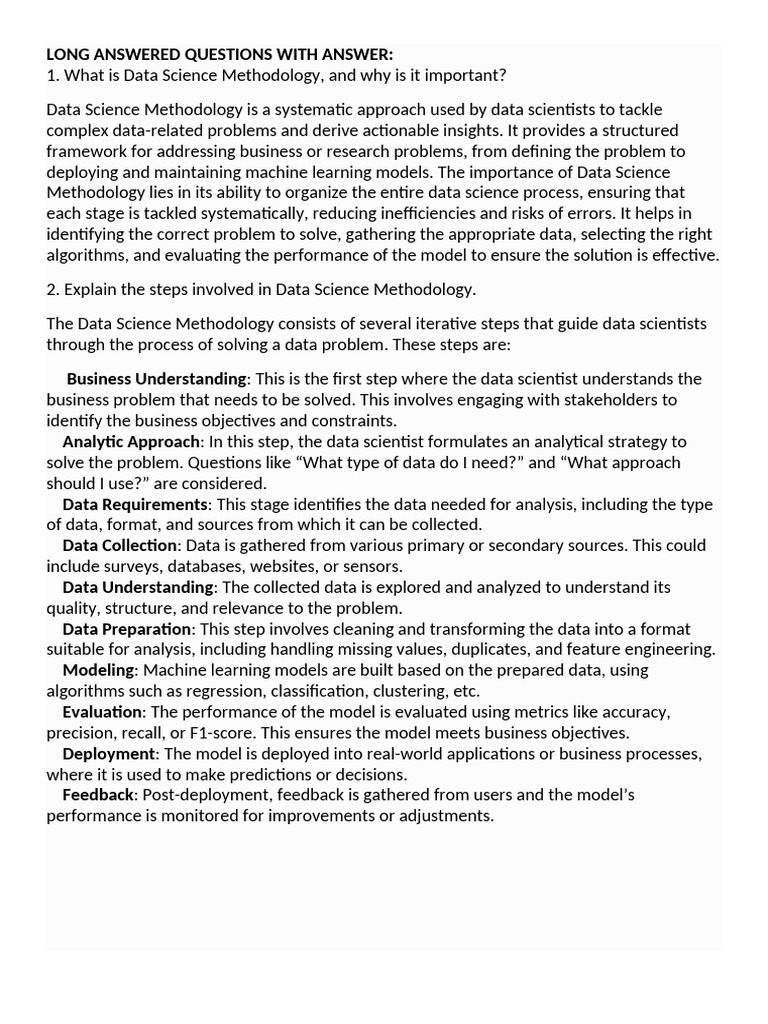Ensuring Model Relevance in Data Science | PDF | Analytics | Data Analysis