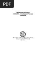 Ind AS 110: Consolidated Financial Statements Guide | PDF | Equity ...