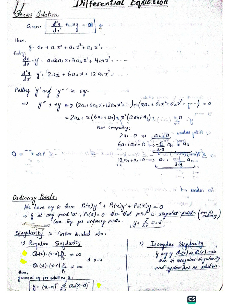 Differential Equation | PDF