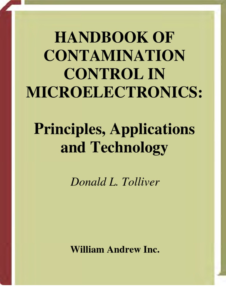 A) Handbook of Contamination Control in Microelectronics Principles ...