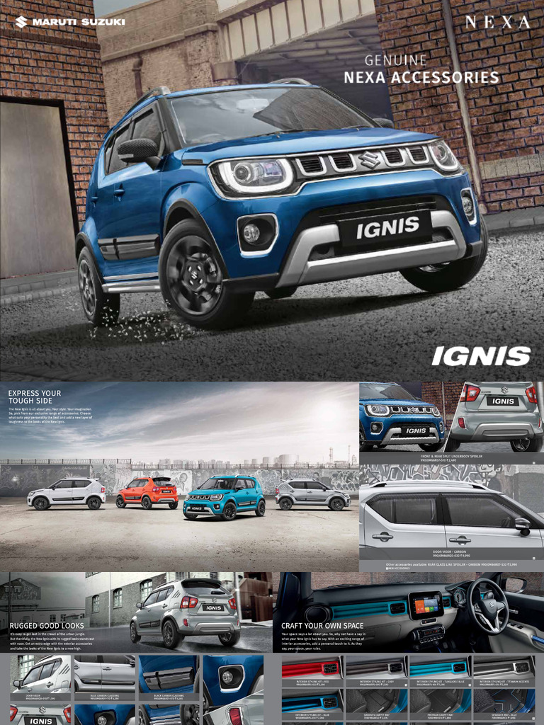 IGNIS Accessories Brochure | PDF