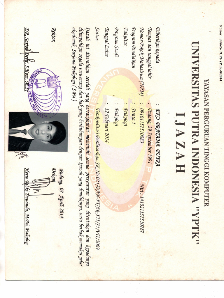 Ijazah Eko | PDF