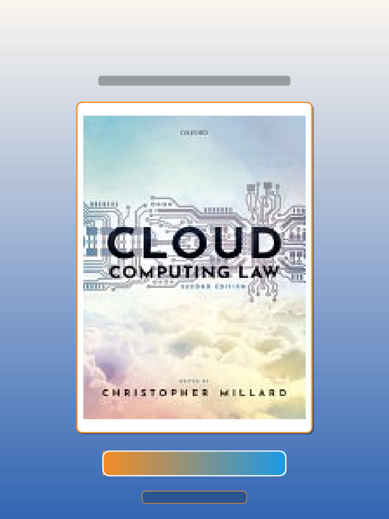 Cloud Computing Law 2nd Edition Christopher Millard HQ File Fast Access | PDF | Multiple Choice ...