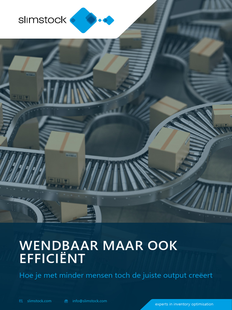 Slimstock - Wendbaar Maar Ook Efficiënt | PDF
