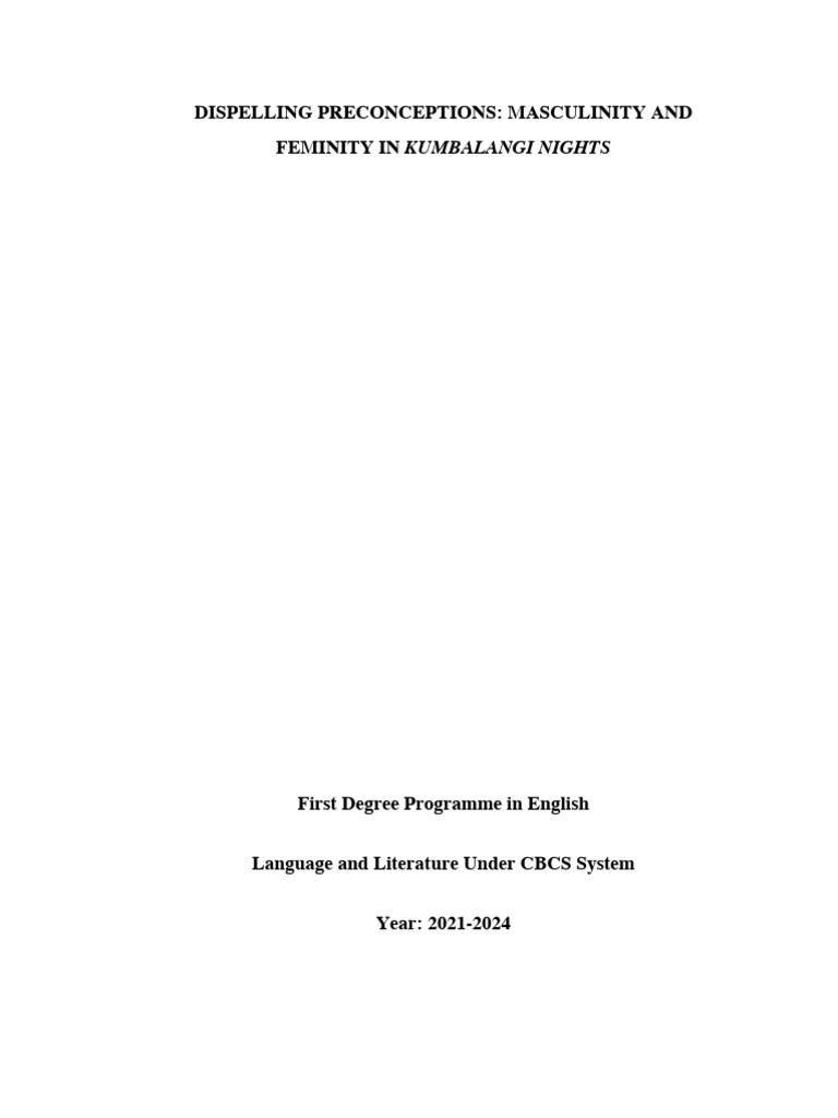 Front Pages-1 | PDF | Masculinity | Patriarchy