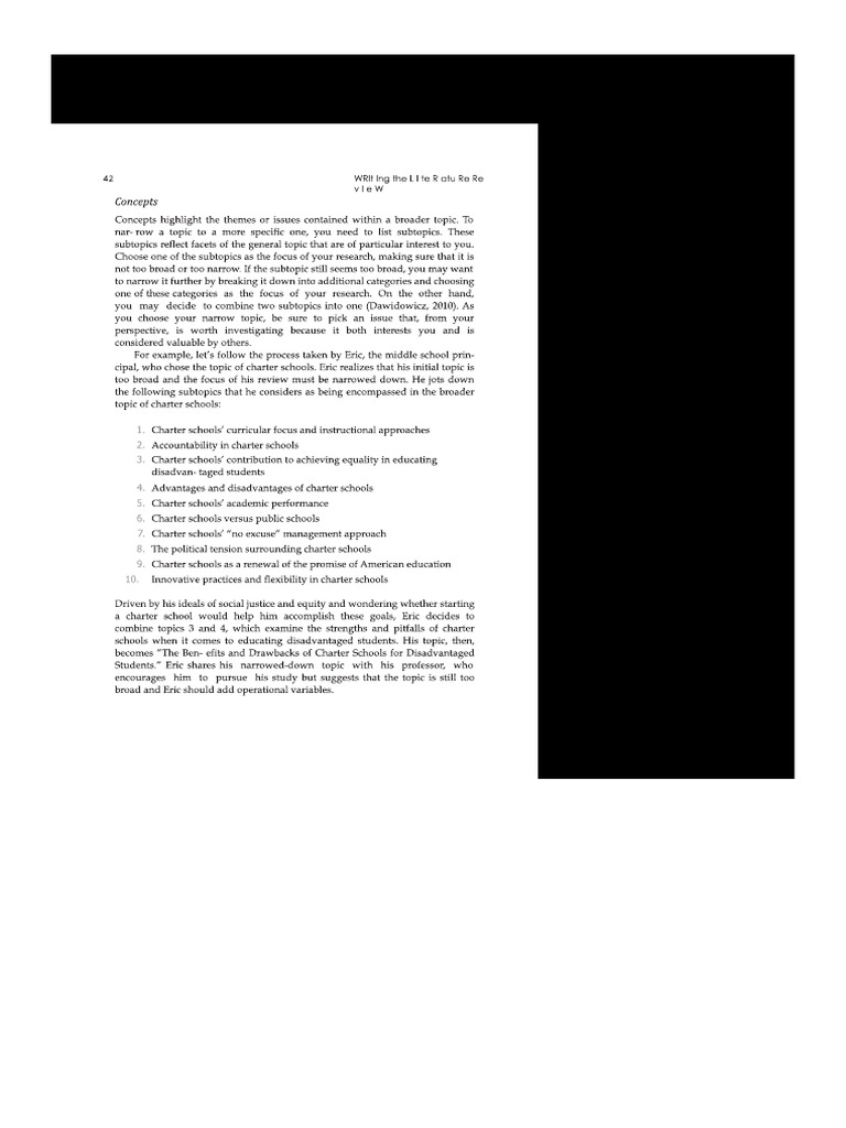 41-44 From Efron, Sara Efrat Ravid, Ruth Writing The Literature Review ...