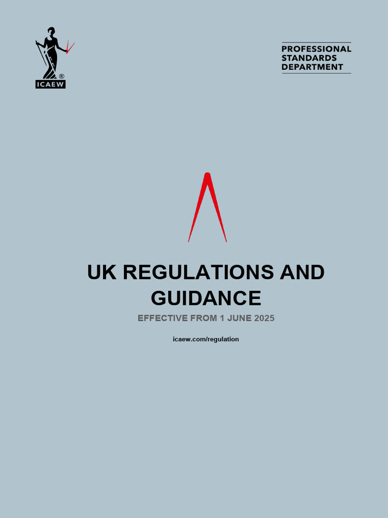Audit Regulations and Guidance Effective 1 June 2025 | PDF | Audit ...