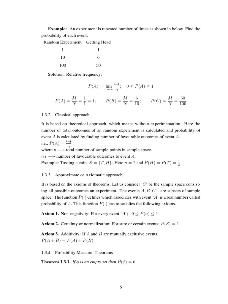 Understanding Probability Approaches | PDF
