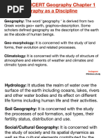 Geography Grade 9 Unit 1 (New) | PDF | Geography | Natural Environment