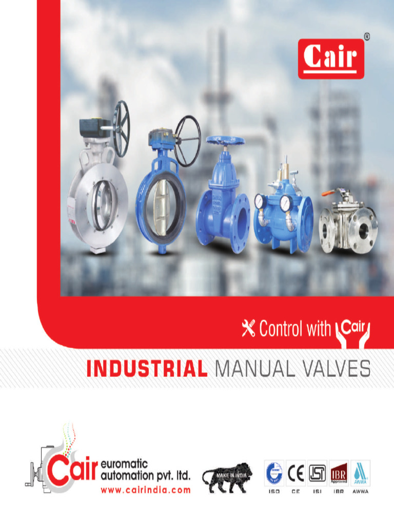 Cair Manual Valve Catalog | PDF