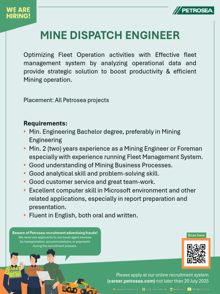 Mine Dispatch Engineer | PDF