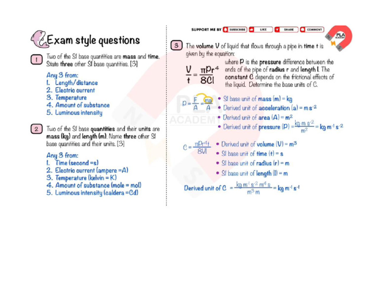 Si Base Units P2 | PDF