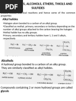 Naming Thiols and Sulfides Guide | PDF | Thiol | Sulfide