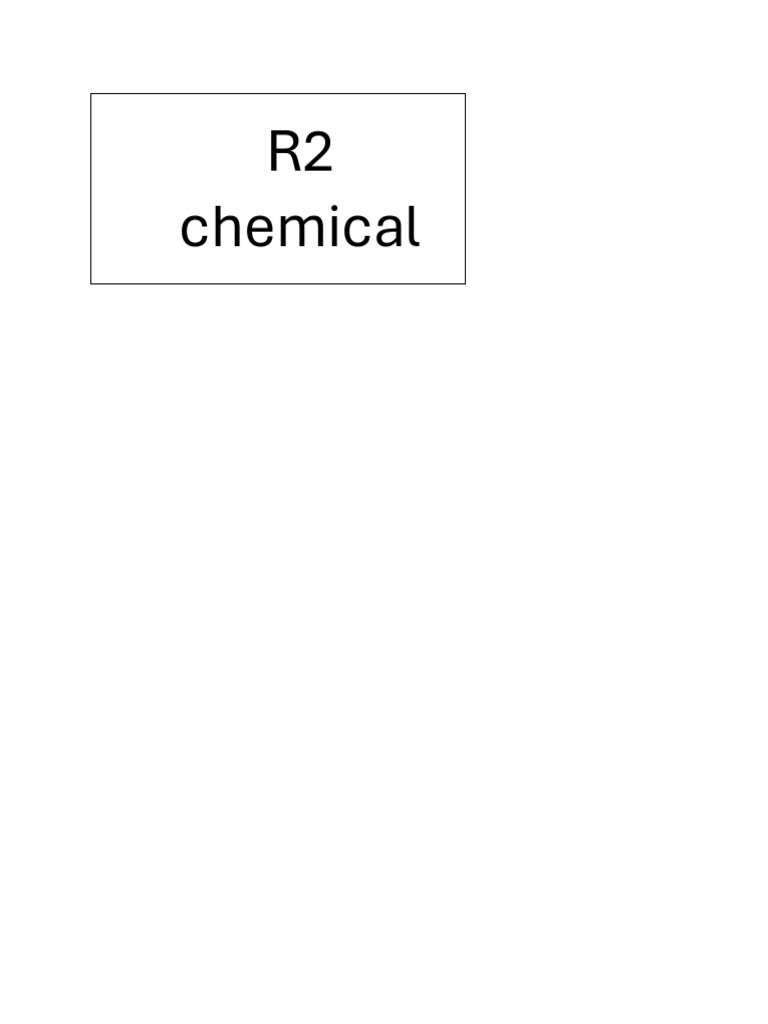 R2 Chemical | PDF