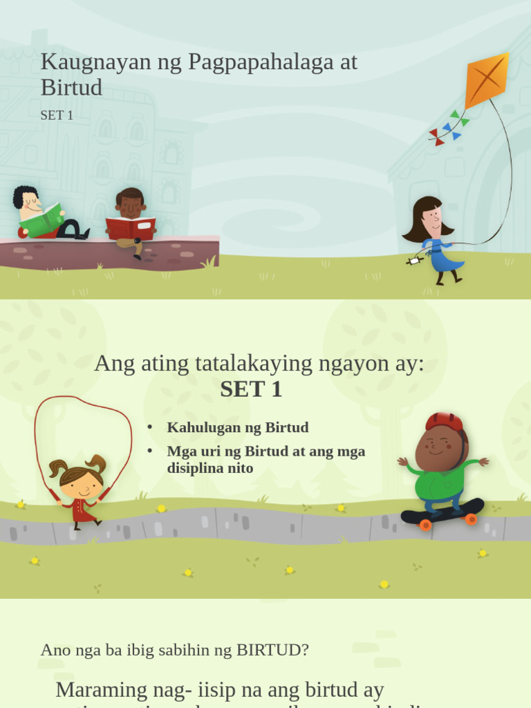 Kaugnayan NG Pagpapahalaga at Birtud ESP 7 Autosaved | PDF