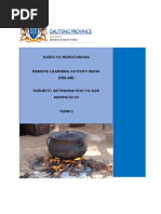 Lesson Plan Setswana | PDF