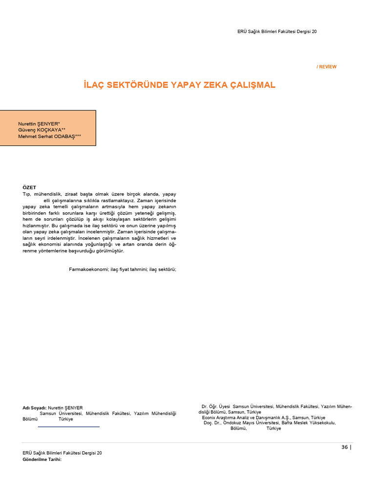 La Sekt R Nde Yapay Zeka Ali Malari#1183544 2685245 | PDF