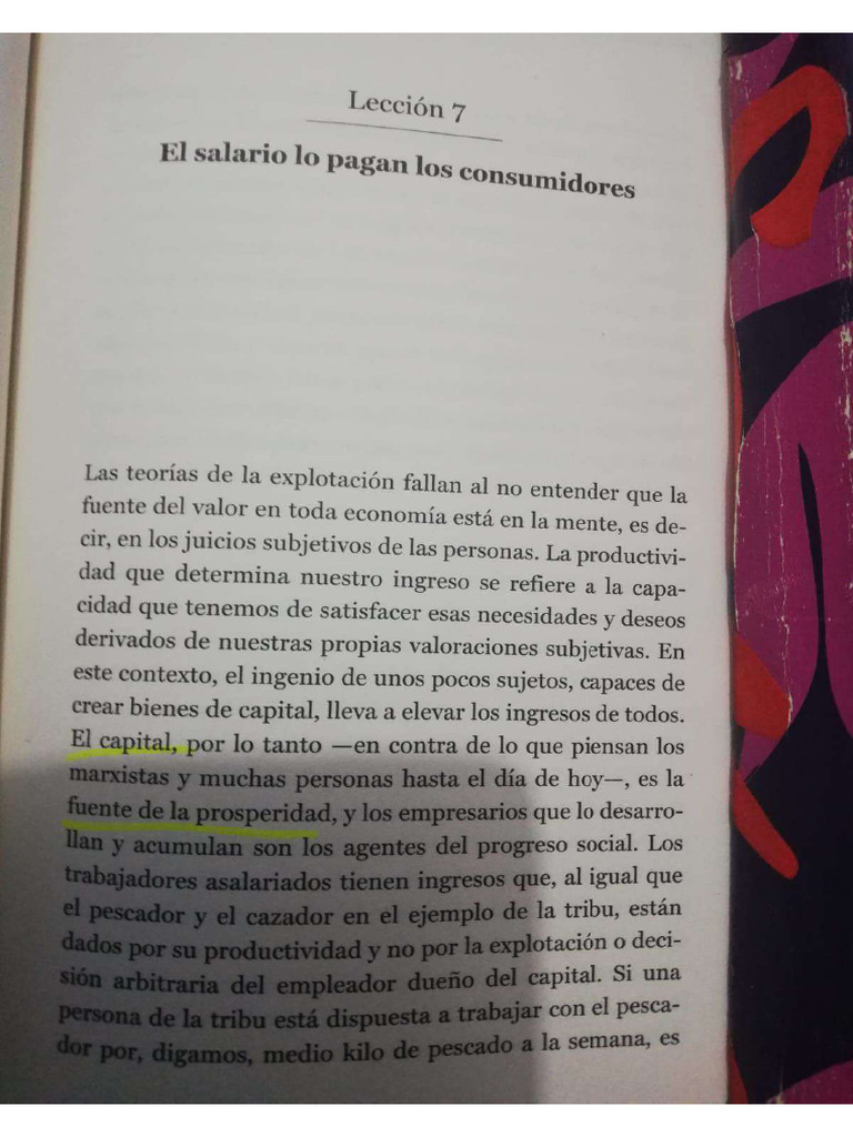Cap 7 - El Salario Lo Pagan Los Consumidores | PDF